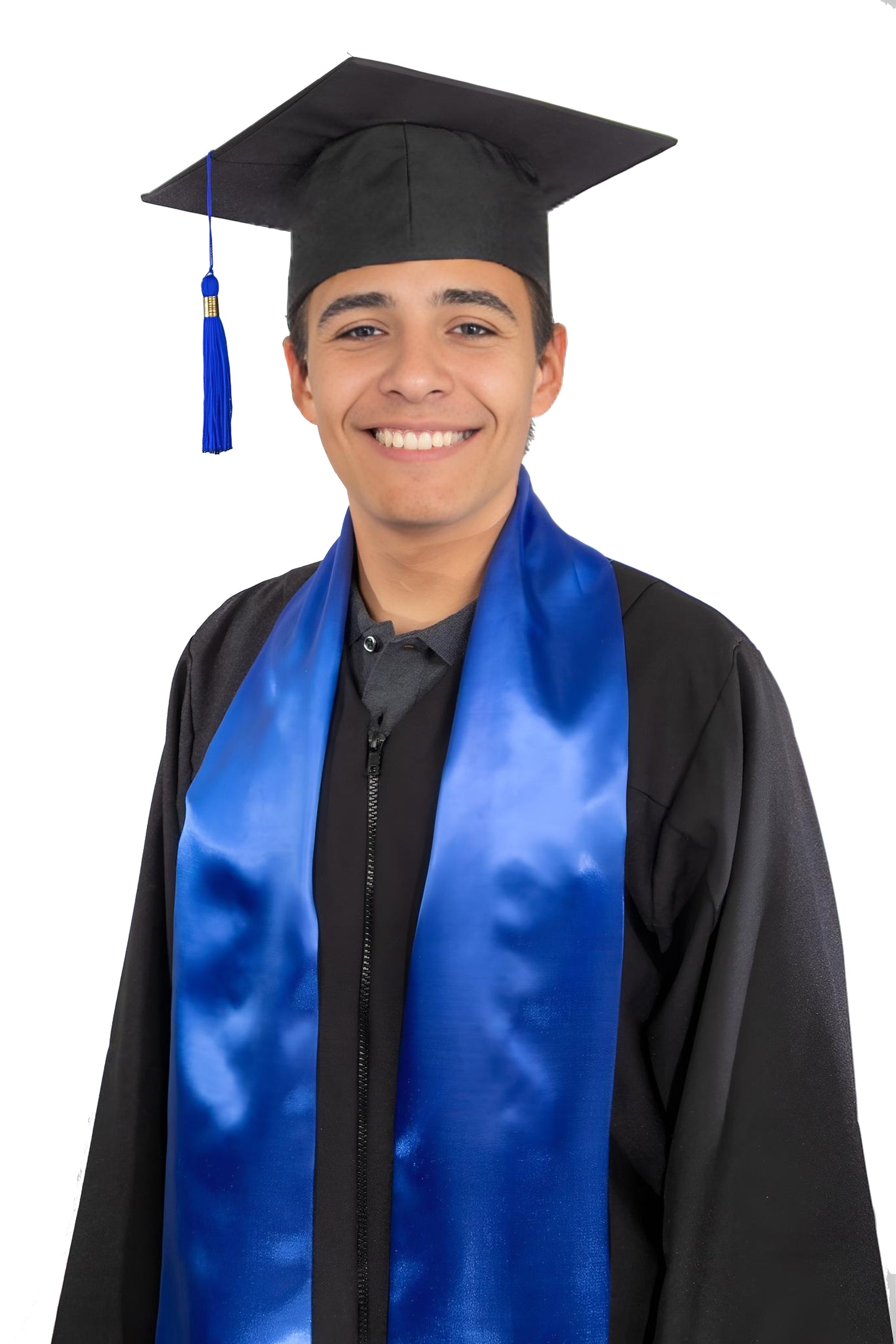 Togas y Birretes con Estola Azul Rey – Toga, Estola y Birrete | Calidad ...